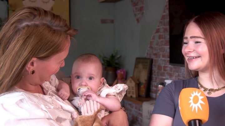 Familie Wildeman op roze wolk door komst baby Billie-Jean: 'Knettergek op haar'