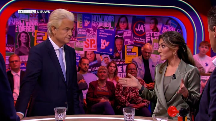 Opvallende fragmenten uit het SBS-debat: eerste met Wilders