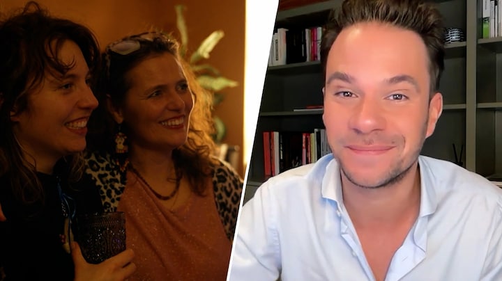 Aran Bade voorspelt zoen tussen Claudia en Hans in Winter Vol Liefde ...