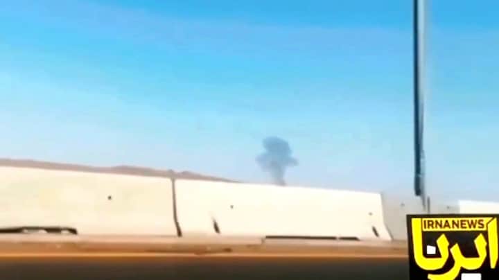 Eerste beelden uit Iran van aanval VS