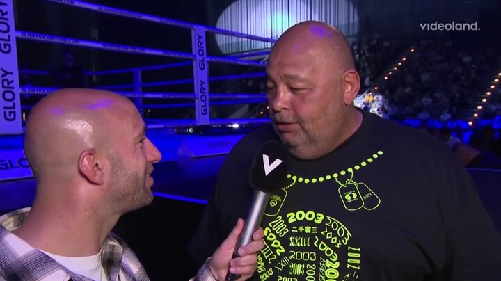 Terugkeer Badr Hari bij Glory: 'Hij was toch gestopt? Nou, dat moet je aan hem vragen'