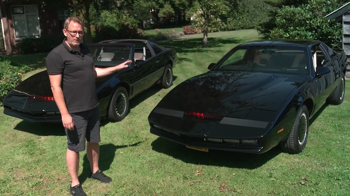 Rob maakt replica's van KITT uit Knightrider