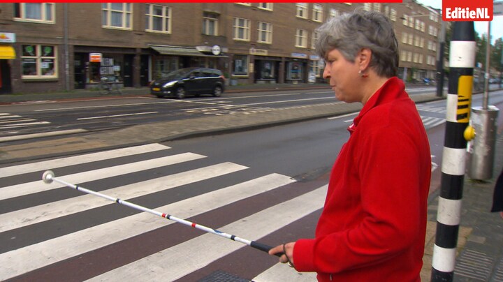 'Er is te weinig respect voor blinden in het verkeer'