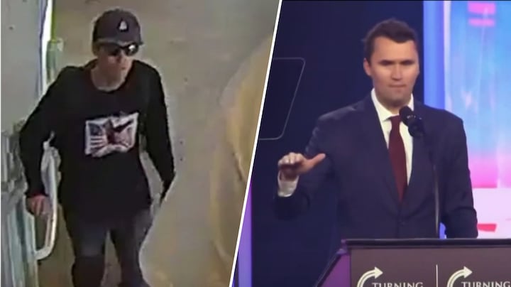 Eerste beelden vrijgegeven van schutter Charlie Kirk: 'Klopjacht gaande'