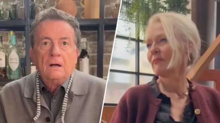 GTST-sterren Johnny Kraaijkamp en Margo Dames beginnen de dag met een paringsdans