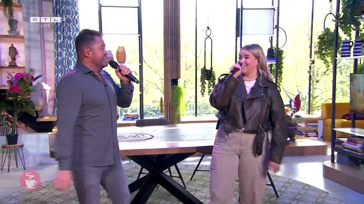 Frans Duijts en Senna Willems maken er een feestje van!